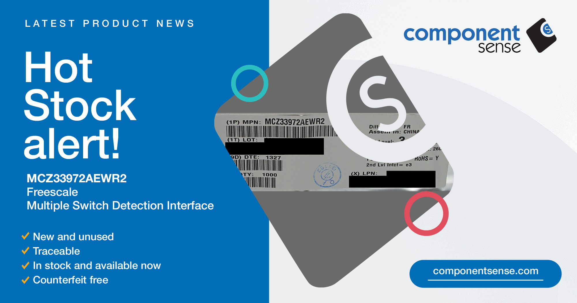 MC33972ATEWR2 by Freescale
